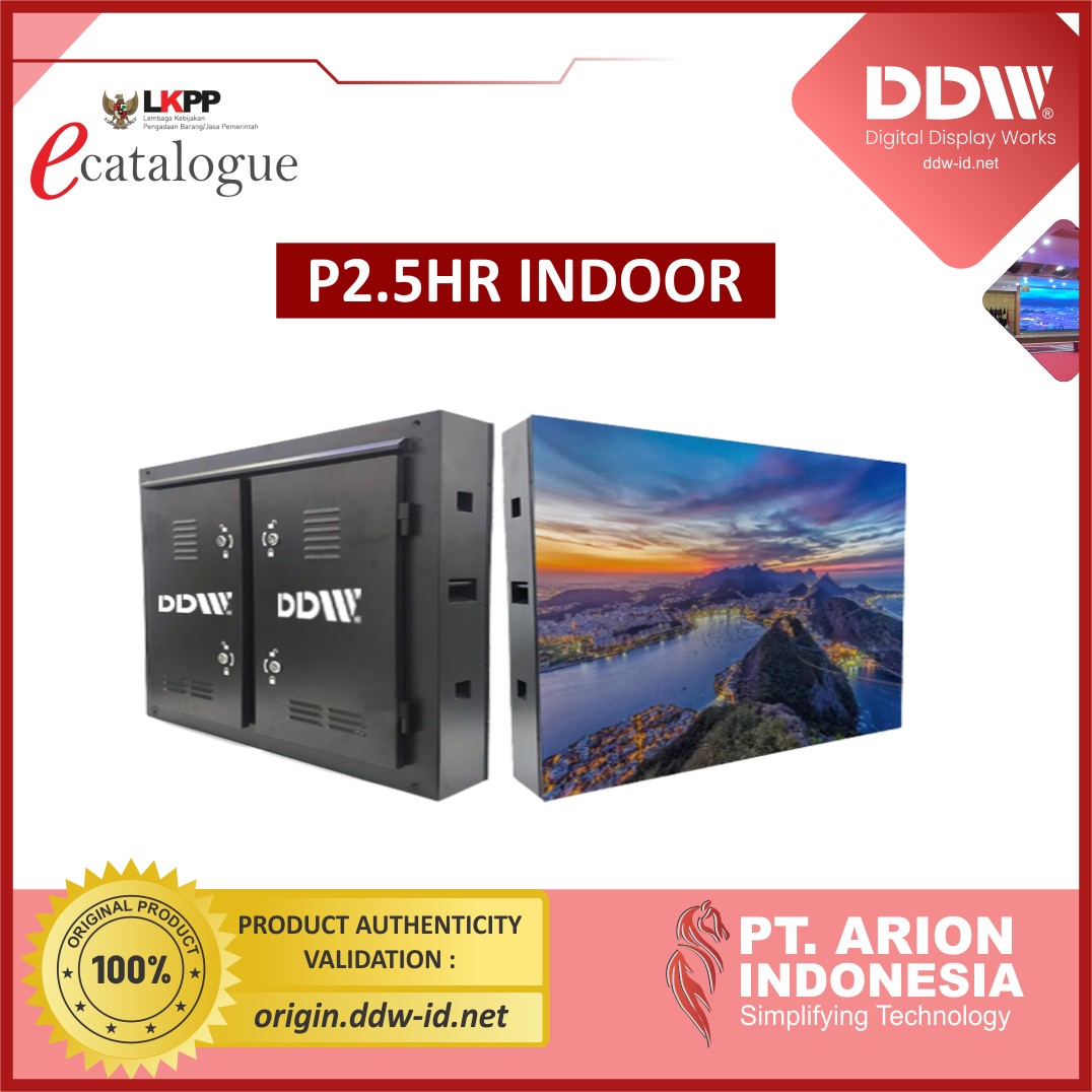 VIDEOTRON Non-TKDN - DDW P2.5HR INDOOR - TOKO VIDEOTRON