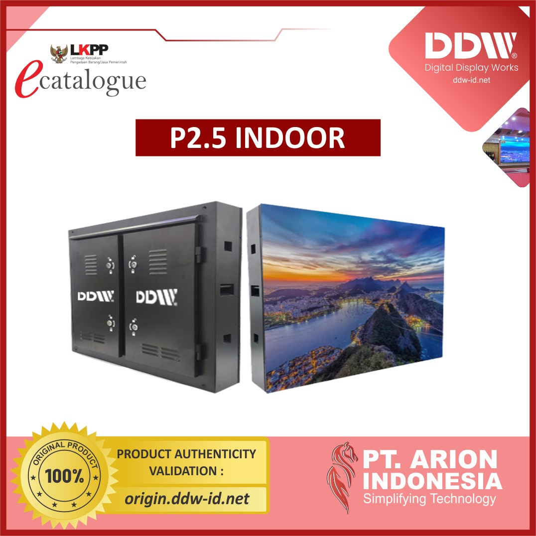 VIDEOTRON Non-TKDN - DDW P2.5 INDOOR - TOKO VIDEOTRON
