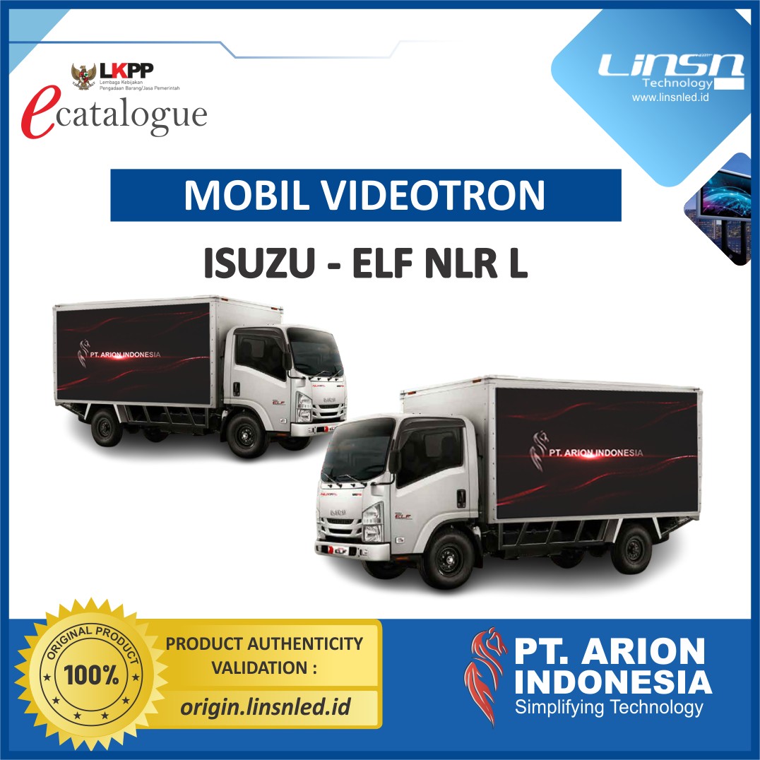 Mobil Videotron - Isuzu ELF NLR L - TOKO VIDEOTRON